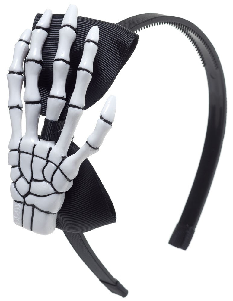 Hair - Skeleton Hand Alice Headband – Red Moon Curios